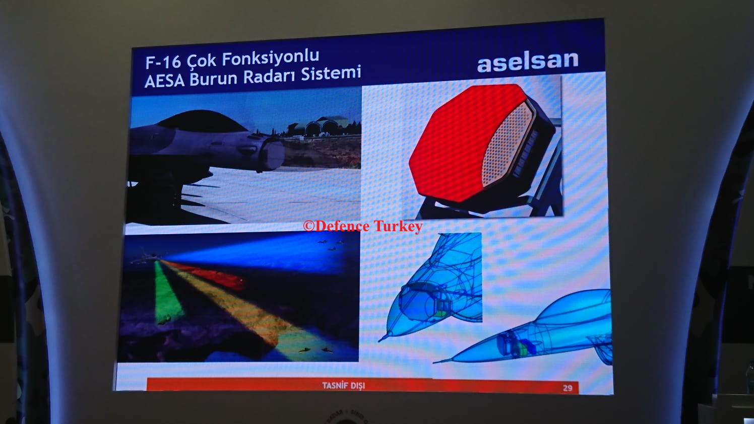 F-16 AESA Burun Radarı MURAD Tanıtıldı - Defence Turkey Magazine